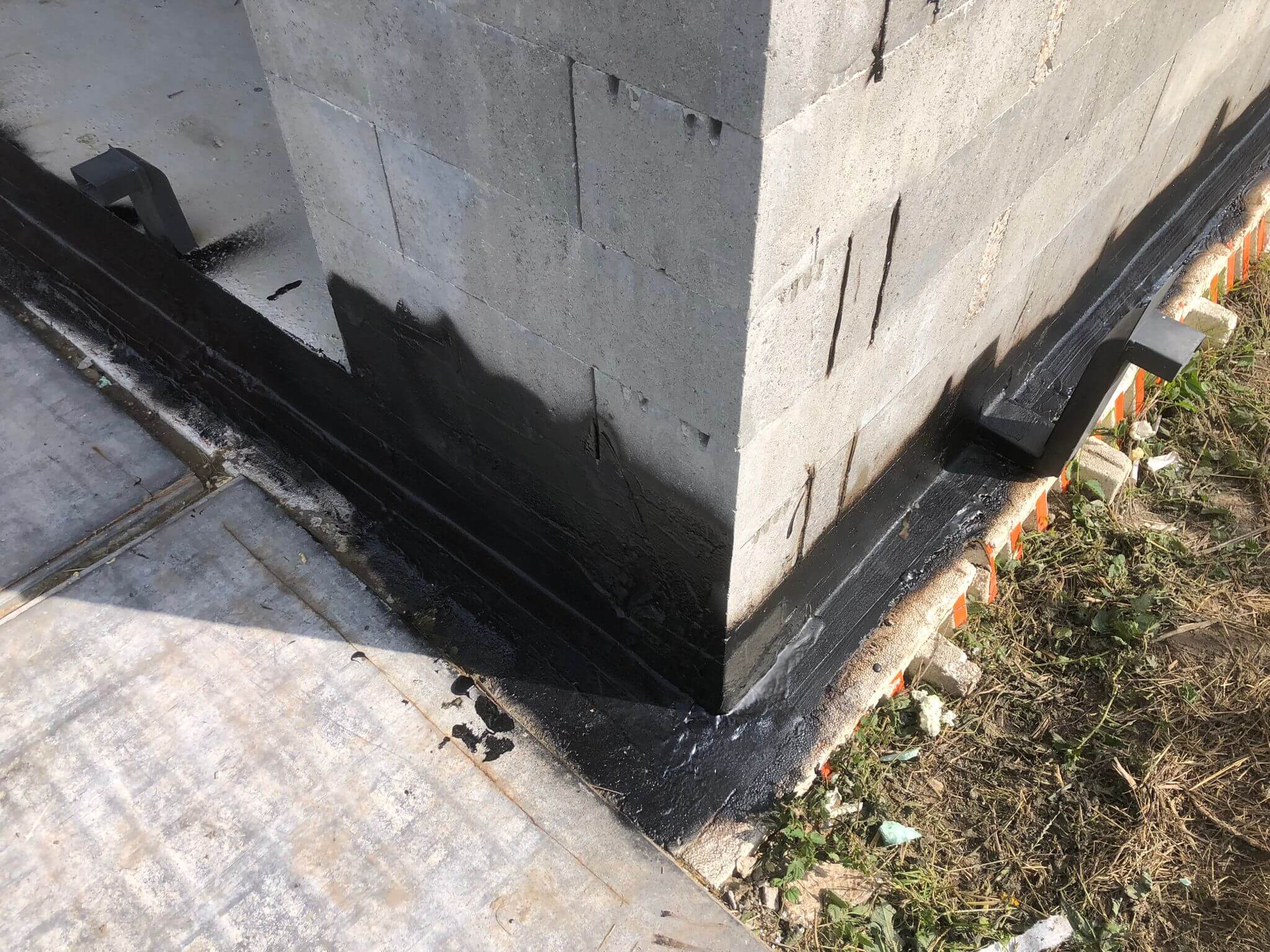 Maaiveld afdichting vloeibaar rubber | Liquid rubber coating